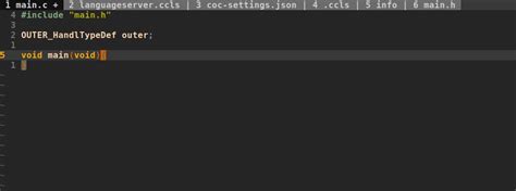No Suggestion For Completion For Nested Struct In C · Issue 2619 · Neoclidecocnvim · Github