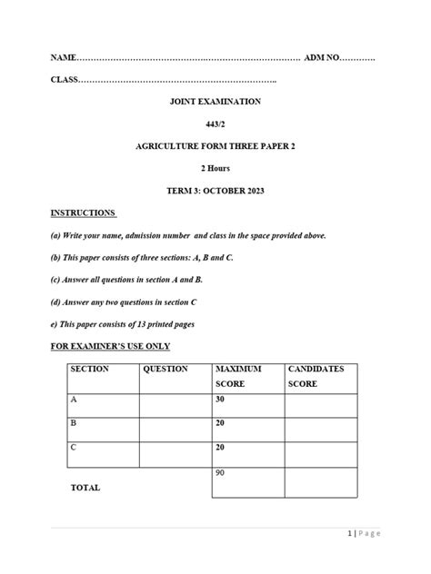 Agriculture F2 Notes Pdf Livestock Domesticated Animals