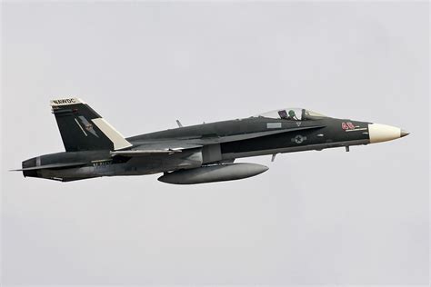 A Us Navy Fa 18c Hornet Has Been Painted In Russian Su 30sm Flanker