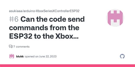 Can The Code Send Commands From The Esp32 To The Xbox Series Controller