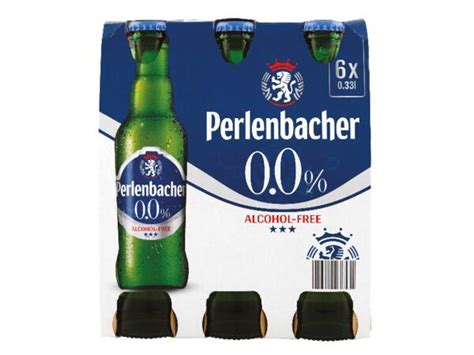 Perlenbacher Non Alcoholic Lager 0 Lidl — Ireland Specials Archive