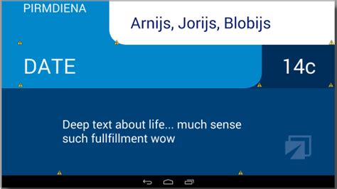Android Misplaced Textviews In Linear Weight Based Layout Stack Overflow