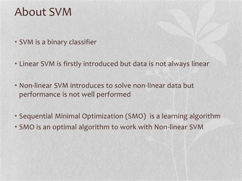 Support Vector Machine Svm Based Classifier For Khmer Printed Character Set Recognition Ppt