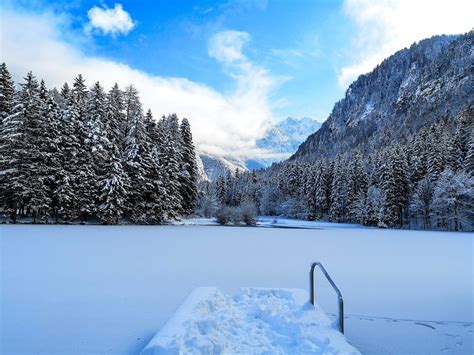 Photos Lake Plansar In Jezersko In The Winter Travel Slovenia