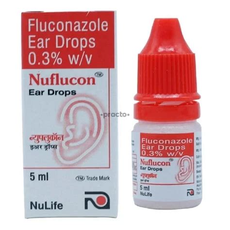 Nuflucon Fluconazole Ear Drops Packaging Type Bottle Packaging Size