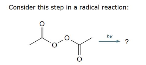 Solved Consider This Step In A Radical Reaction Draw The Chegg Com