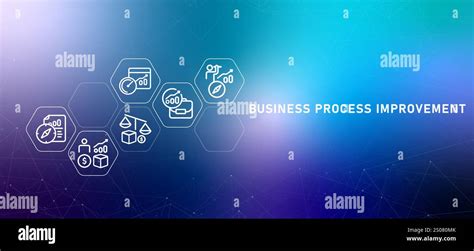 Business Process Improvement Bpi Gradient Header Work Development