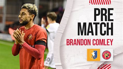Pre Match Brandon Comley Discusses Trip To Mansfield Town Youtube