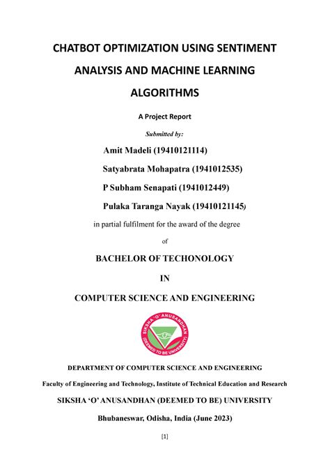 Chatbot Optimization Using Sentiment Analysis And Machine Learning