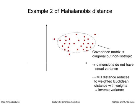 Ppt Ics 278 Data Mining Lecture 5 Low Dimensional Representations