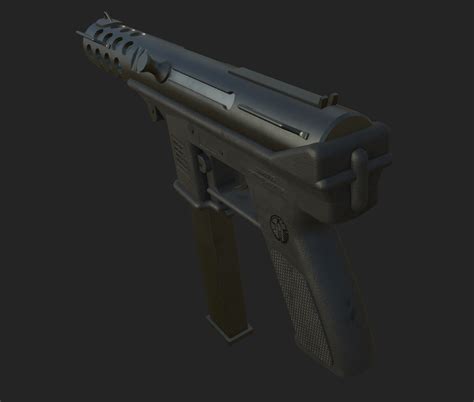 Tec 9 4k 3d Model Turbosquid 1362108