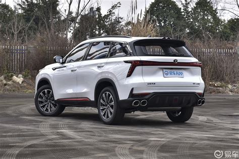 【长安cs75plus第二代 2 0t 领航型侧后45度车头向左水平图片 汽车图片大全】 易车