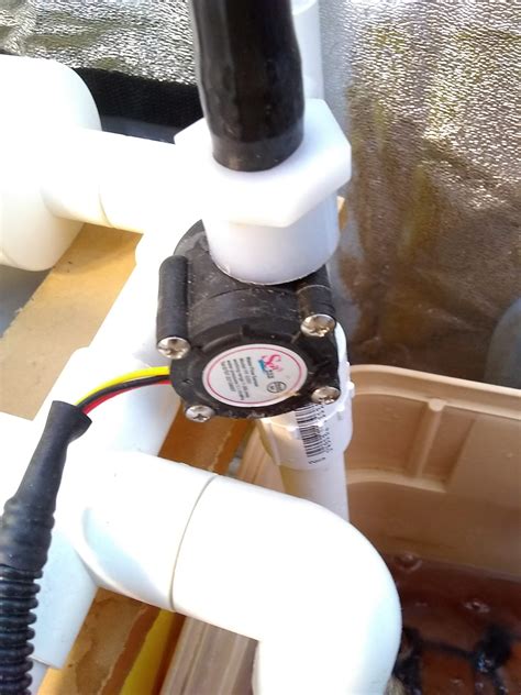 Water Level And Flow Rate Sensors HydroMazing Smart Garden System