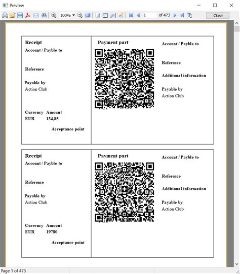 How To Make A Swiss Qr Code Bill In Delphi Or Lazarus Fast Reports