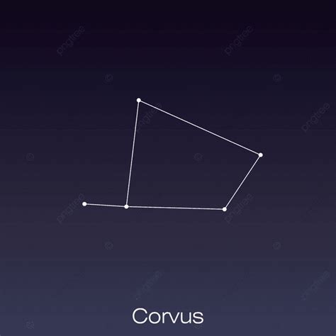 Constelación Corvus Como Se Puede Ver A Simple Vista Png Constelaciones Planetario Galaxia