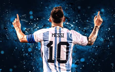 Lionel Messi 4k Images Argentina Flag