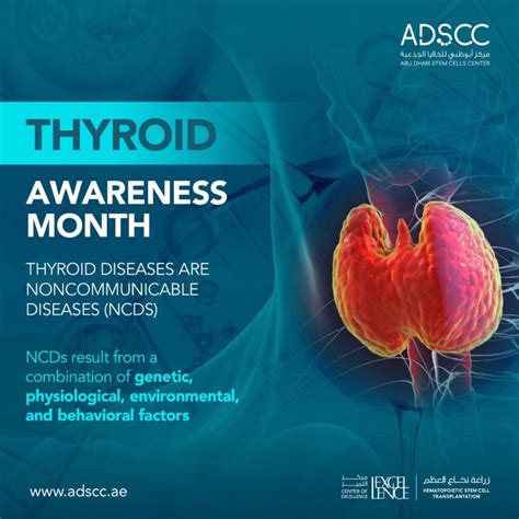 Abu Dhabi Stem Cells Center On Linkedin Adscc Thyroidawarenessmonth