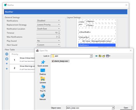 Geneos Active Console How Do I Set Up Notifications With A Custom