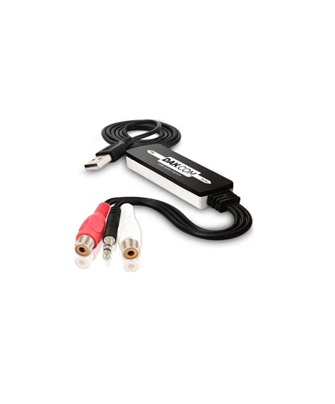 Analog Audio To USB Adapter Soundcard DAK Industries