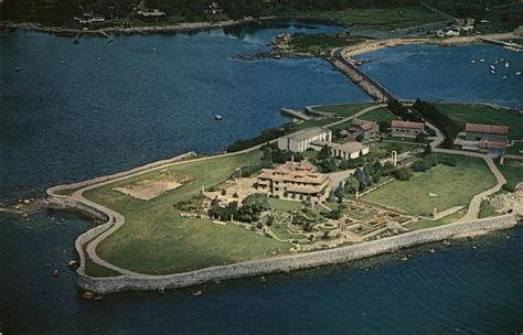 St Edmunds Novitiate Enders Island Mystic Ct Postcard