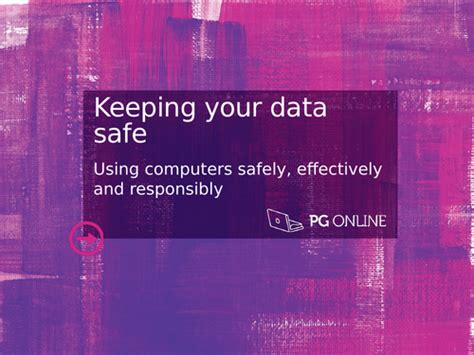 Keeping Your Data Safe Teaching Resources