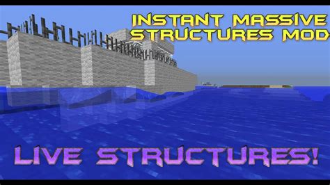Instant Massive Structures Mod Live Structures Trailer Youtube