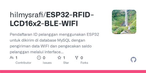 Github Hilmysrafiesp32 Rfid Lcd16x2 Ble Wifi Pendaftaran Id