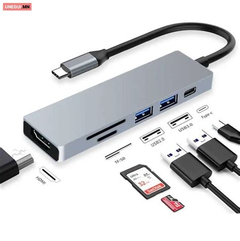 Type C Converter 6in1 хөрвүүлэгч 45 000 ₮ №7438555 In УБ — Сүхбаатар