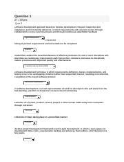 Understanding Agile Development And Incremental Development In Course Hero