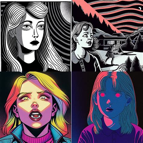 Charles Burns Midjourney Style Andrei Kovalevs Midlibrary 20