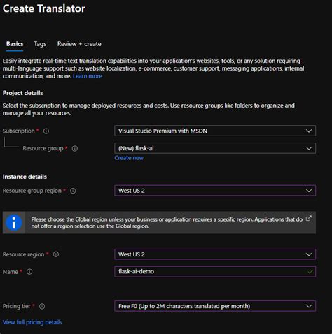 build ai web app using azure cognitive services azure
