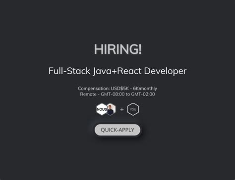 Full Stack Javareact Developer At Nous Torre