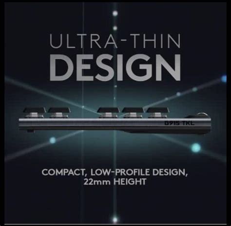 BNIB Logitech G915 TKL Mechanical Keyboard Computers Tech Parts Accessories Computer