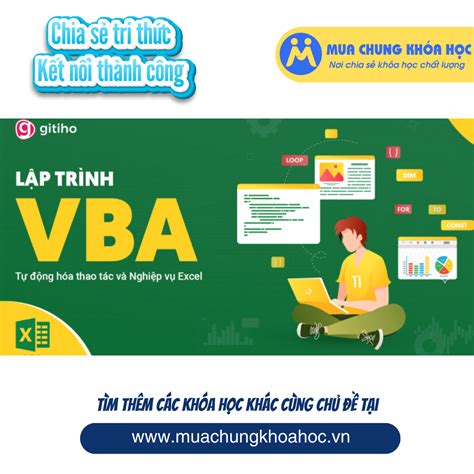 Gpg03 Vbag02 Ứng Dụng Mảng Sql Và Các Công Cụ Nâng Cao Khác Trong Excel Và Vba Mua Chung