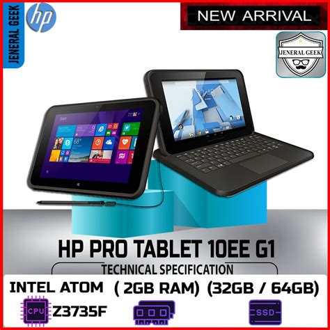 Hp In Laptop Tablet Hp Pro Tablet Ee Intel Atom Gb Ram Gb Gb Ssd Student
