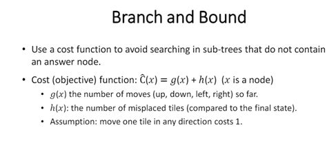 Solved Implement And Run The Branch And Bound Algorithm To