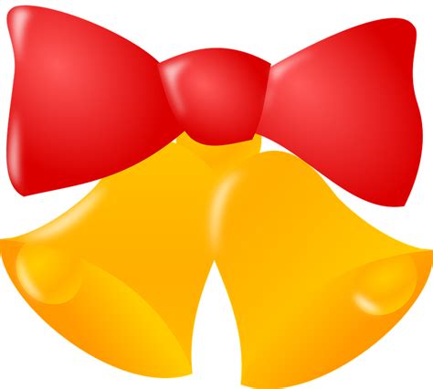 Колокольчик золотой с бантом ПНГ на Прозрачном Фоне • Скачать Png Колокольчик золотой с бантом