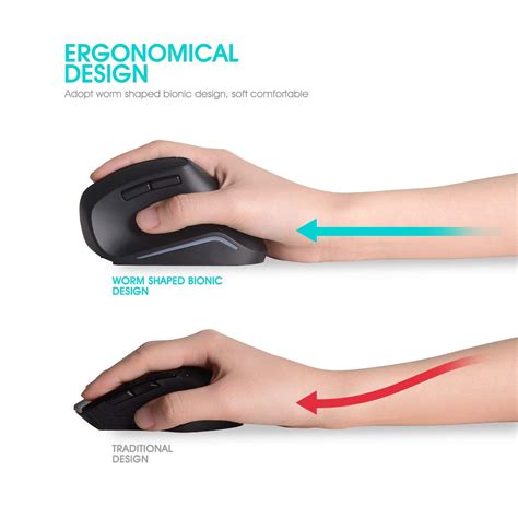 Havit Hv Ms55gt Wireless Ergonomic Vertical Mouse User Manual