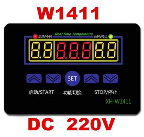 W1411 Ac 220v 10a Led Digital Temperature Controller Thermostat Control Switch Sensor For