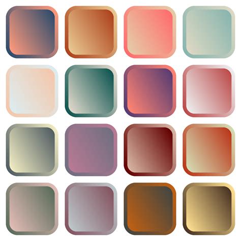 Multicolor 3d Vintage Gradient Square Icon Background For Web And Print Design Element 6863684