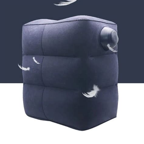 [키밍] 여행 휴대용 차량용 에어 발 다리 받침대 발쿠션