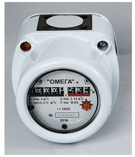 Ротационный счетчик газа РЛ-Омега-М G6 2023г. с механическим счетным ...
