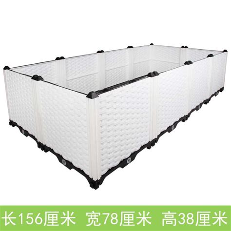 一米菜园阳台蔬菜种植箱楼顶种菜箱庭院种菜盆特大长方形花盆虎窝淘