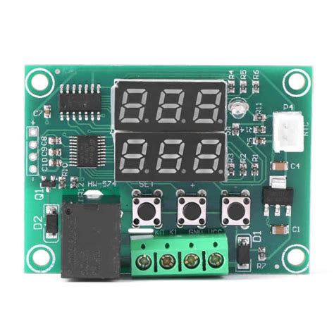 Pc Digital DC V Dual LED Display Temperature Controller Sensor Relay Module Daraz Com Bd