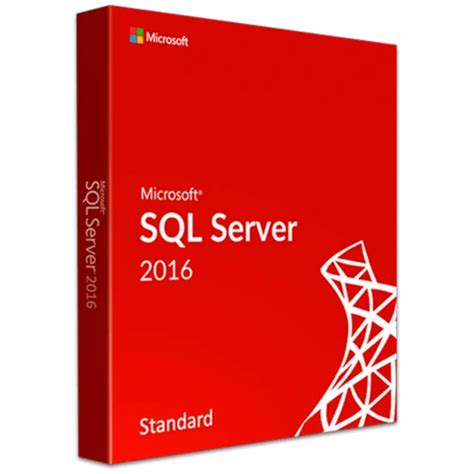 Microsoft Sql Server 2016 Standard License Free Trial And Download
