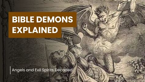 What Are Demons And Angels In The Bible