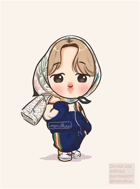 Merve⁷ ̈ 🎨 On Twitter Bts Chibi Chibi Cute Drawings