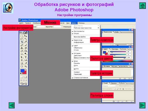 Обработка рисунков и фотографий Adobe Photoshop Создание презентации Powerpoint