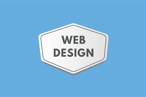 Web Design Button Web Design Sign Icon Label Sticker Web Buttons 15088796 Vector Art At Vecteezy