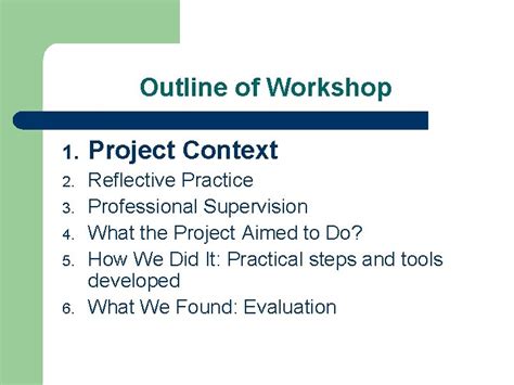 Safer Decision Making Implementing Reflective Practice As An